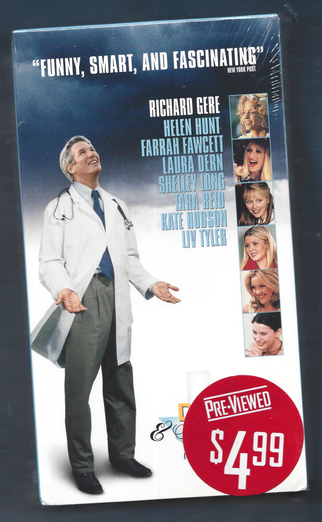 Dr. T and the Women-richard Gere, Helen Hunt, Farrah-pre-viewed - Etsy