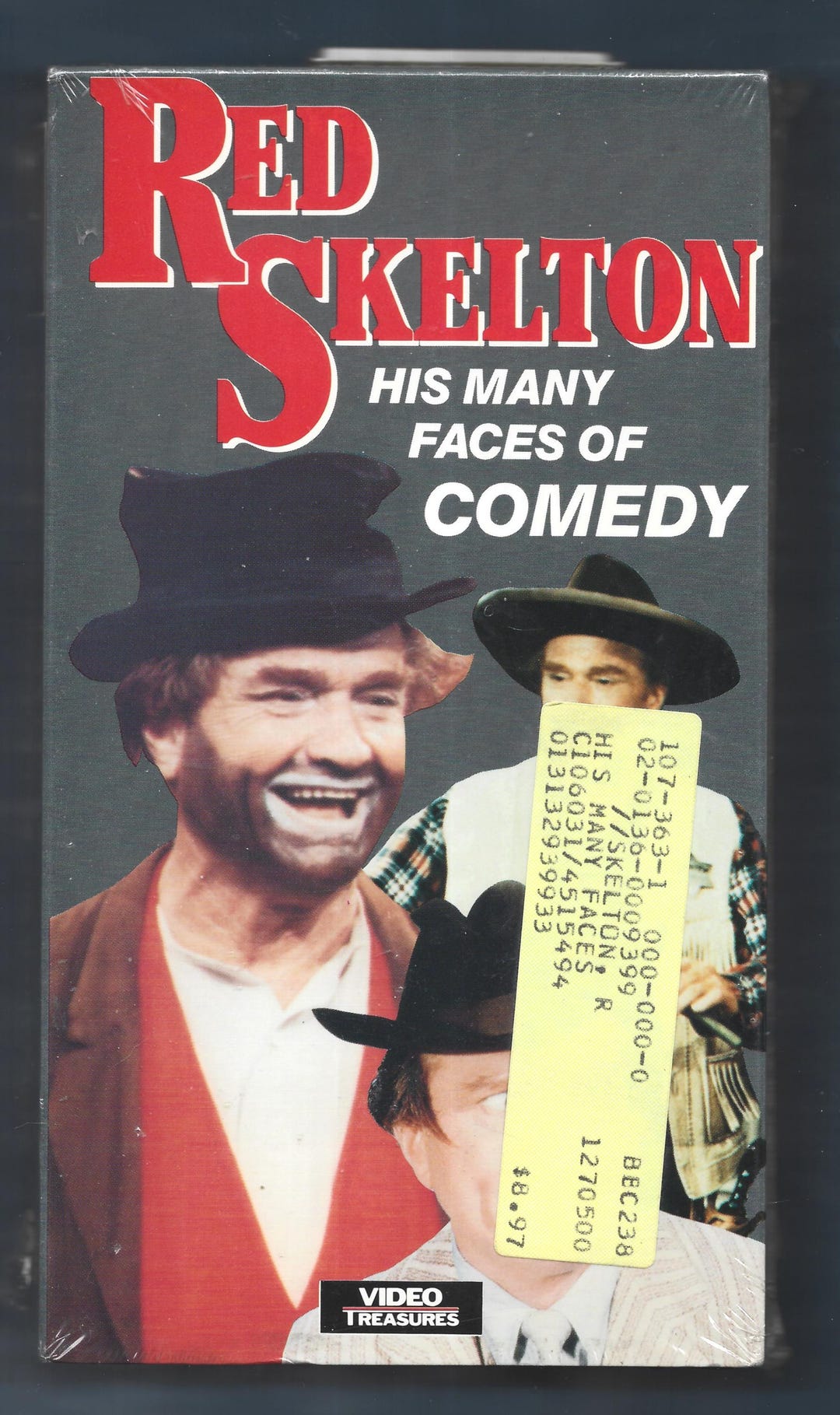 Factory Sealed Vhs--red Skelton-his Many Faces of Comedy-collection of ...