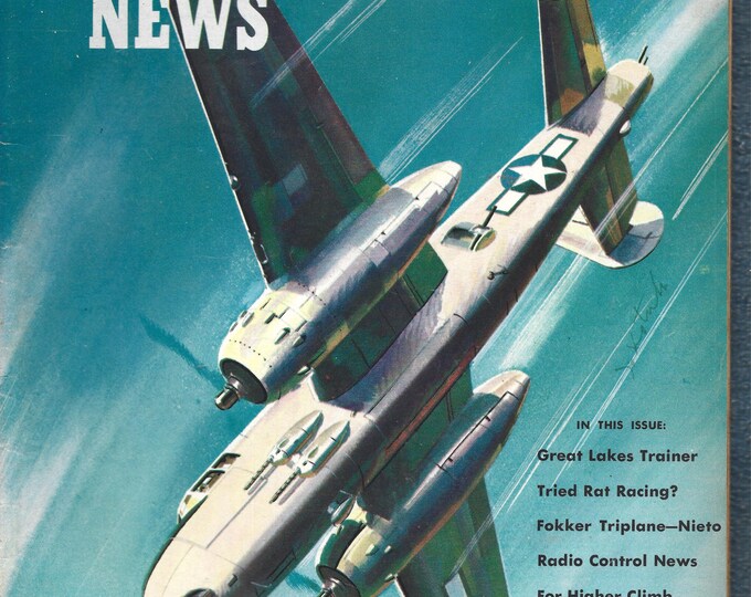 Model Airplane News-september 1957-SEV Custom Rat Racer-64 Pages - Etsy