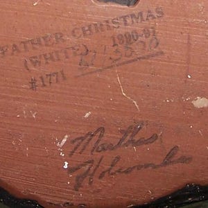 All God's Children Large Figurine-father Christmas-lot 51-numbered ...