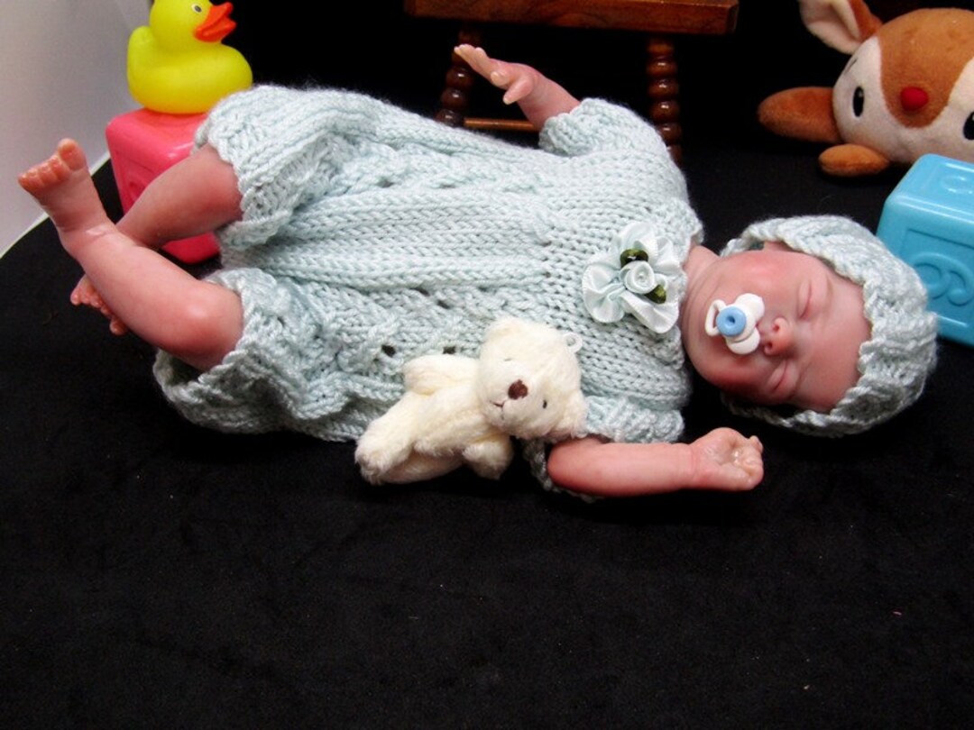 Mini Reborn Baby Daniel. Hand Painted. Realistic, Soft Body, Weighted ...