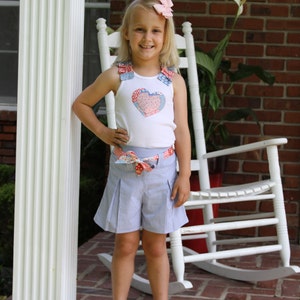 Pleats & Thank You Shorts: Toddler and Children 5T - 13/14 PDF Pattern ...