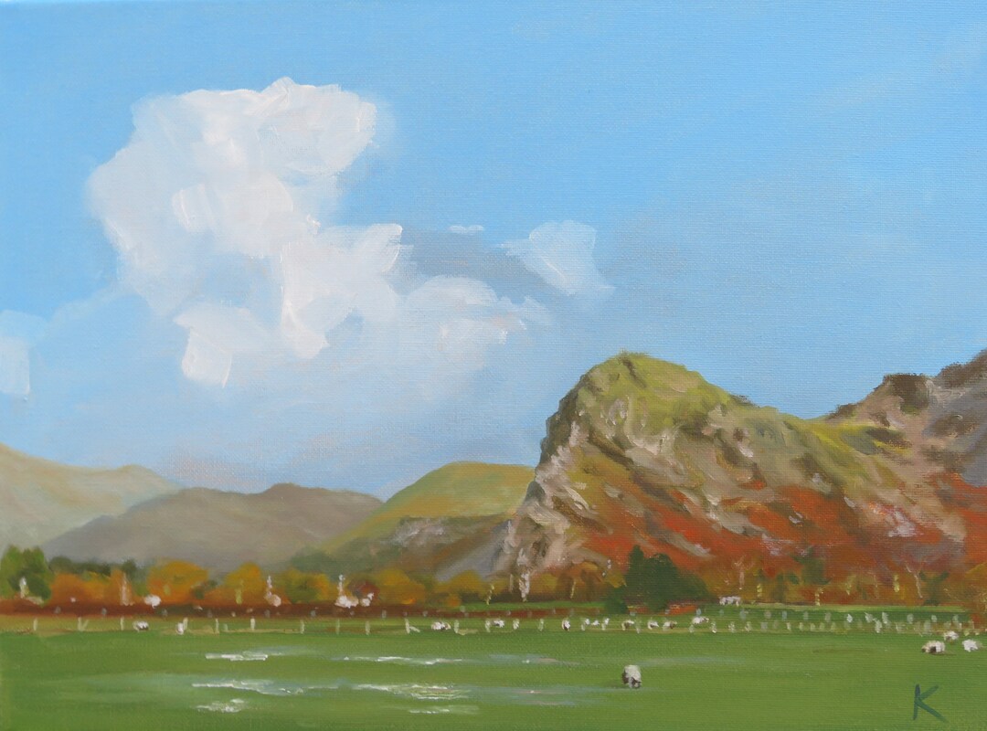 Craig Y Deryn, Bird Rock, an Oil Painting of Craig Y Deryn in the Late ...