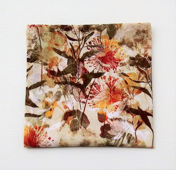 Dandelion Handkerchief Cotton Print Hankies 11 Pocket - Etsy