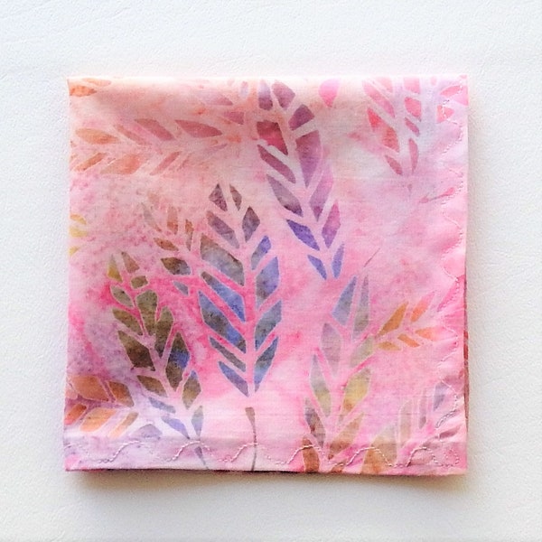 Pink Pocket Square - Etsy