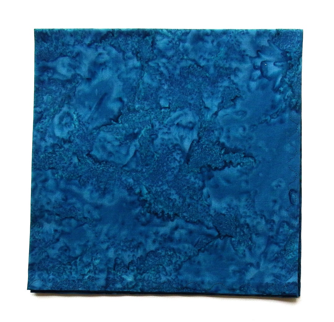 Cotton Handkerchief, Blue, 16 Pocket Square, Birthday Gifts, Everyday ...