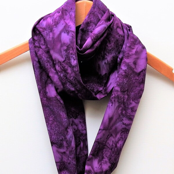 Purple Scarf - Etsy