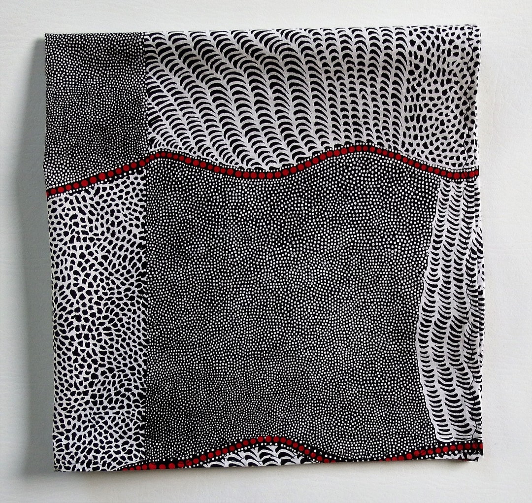 Cotton Bandanas Australian Print Fabric Aboriginal 22 - Etsy
