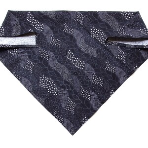 Cotton Bandanas, Australian Print Scarf, 22 Square, Black and White ...
