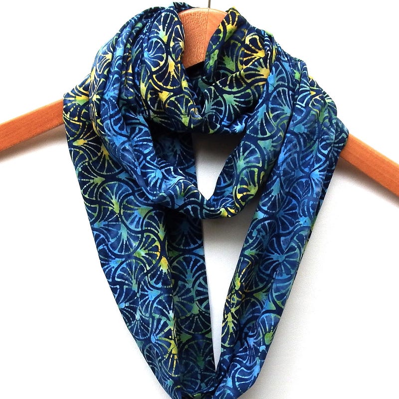 Bright Yellow Scarf - Etsy