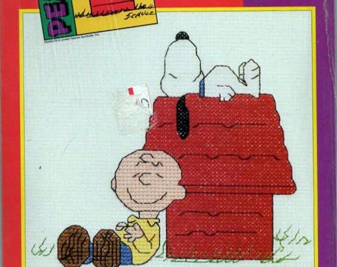Peanuts Snoopy Charlie Brown Cross Stitch Kit #28001 New ‘being ...