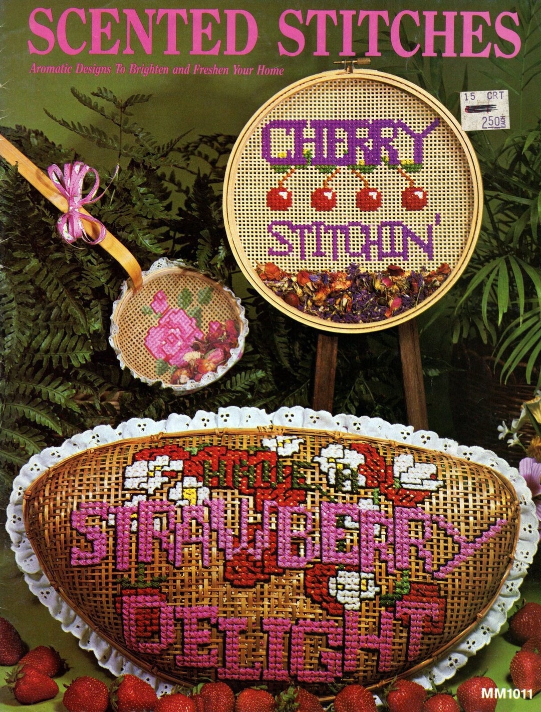 Scented Stitches Cross Stitch Home Sweet Home, Cherry Blossom Leaflet MM1011 NOS - Etsy