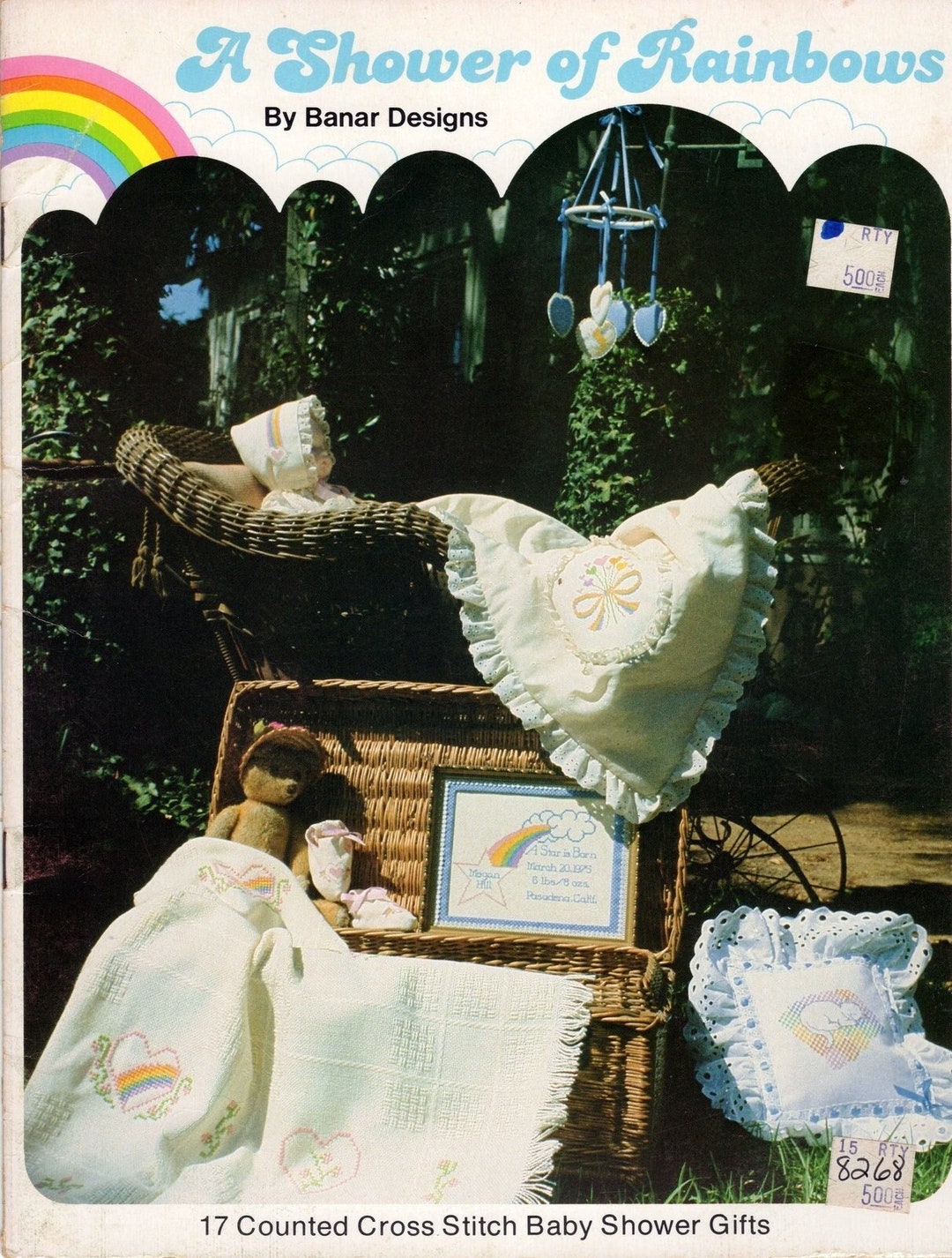 A Shower of Rainbows by Banar Designs Baby Shower Gifts , Bonnet, Quilt ...