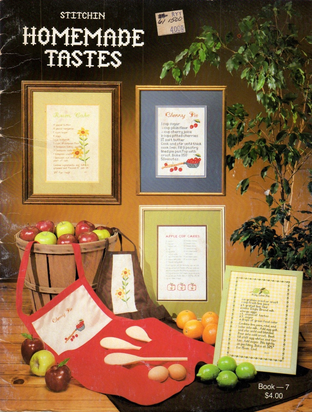 Stitchin Homemade Tastes by Peggy Dobbins Cross Stitch & Recipes ...