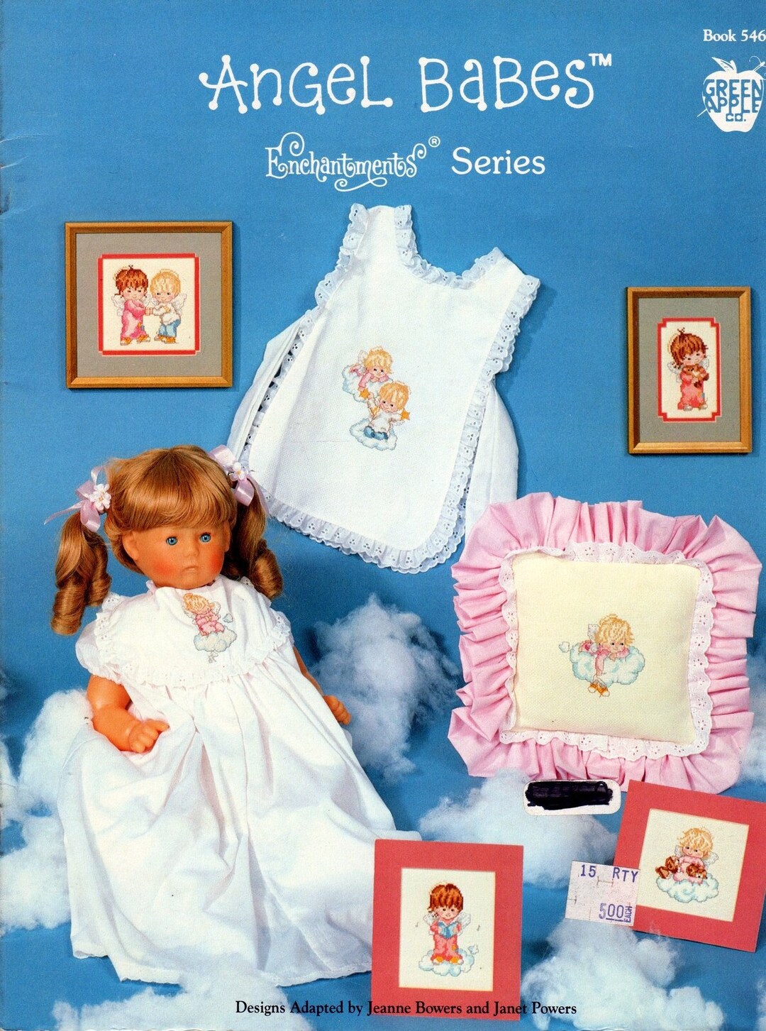 Angel Babes Enchantments Series Praying, Baby With Bird, Puppies ...