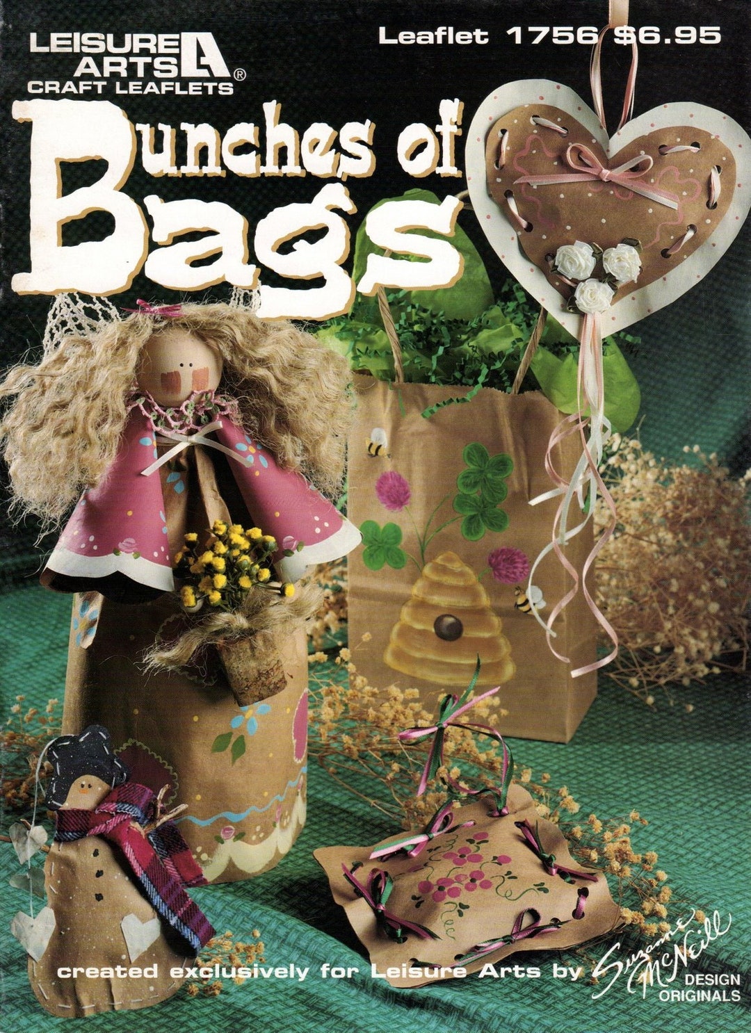 Bunches of Bags - Suzanne Mcneill Snowman, Angel, Sachet More! Leaflets ...