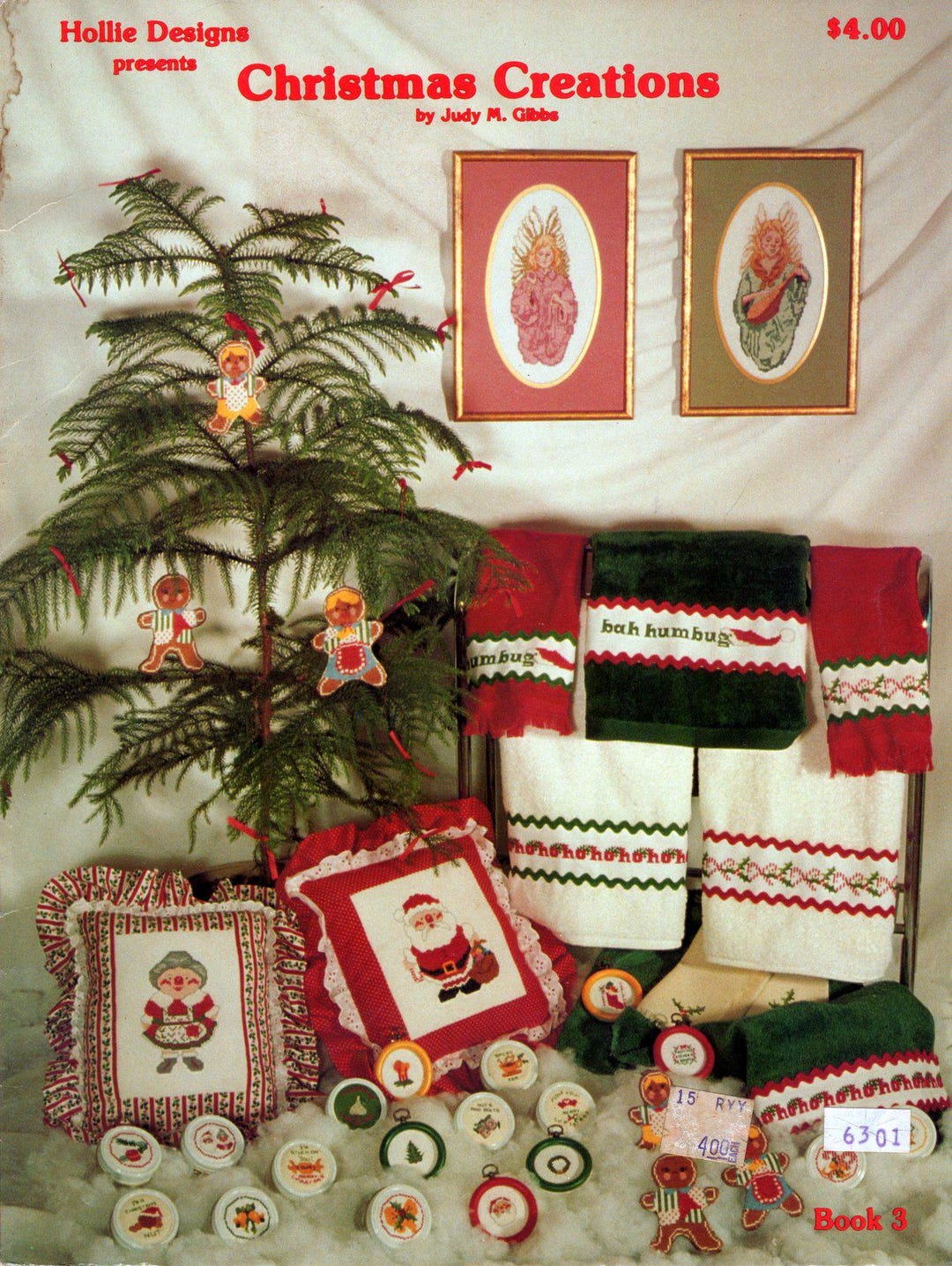 Christmas Creations Cross Stitch by Judy Gibbs | Hollie Designs Book 3 ...