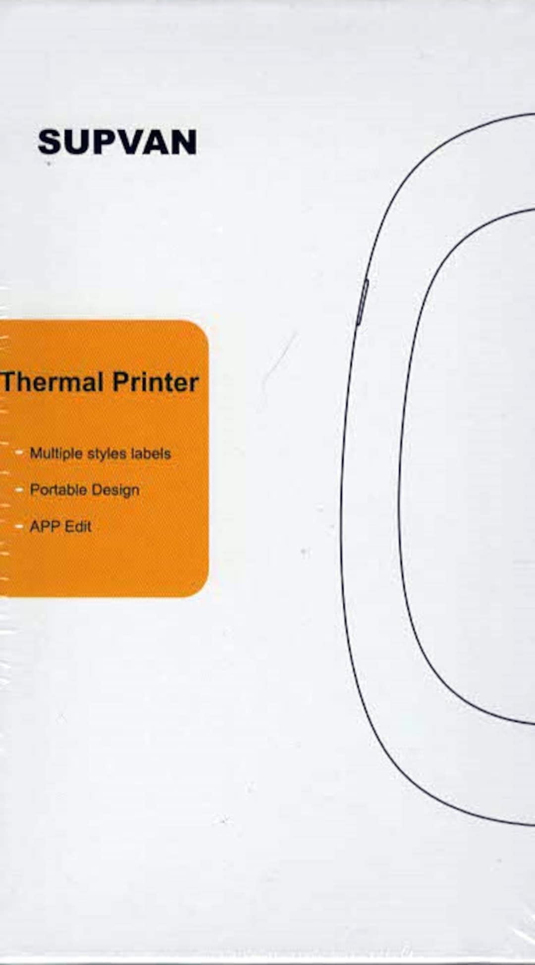 Supvan Portable Thermal Label Makers E10 Green Wireless Bluetooth ...