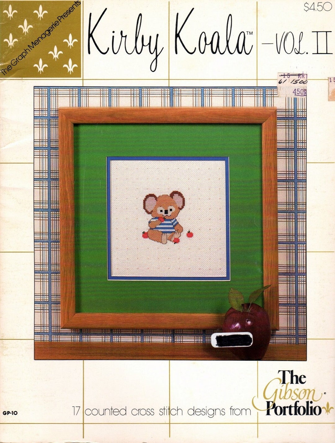 Kirby Koala Vol. II Cross Stitch Quilt 17 Designs Gibson Portfolio ...