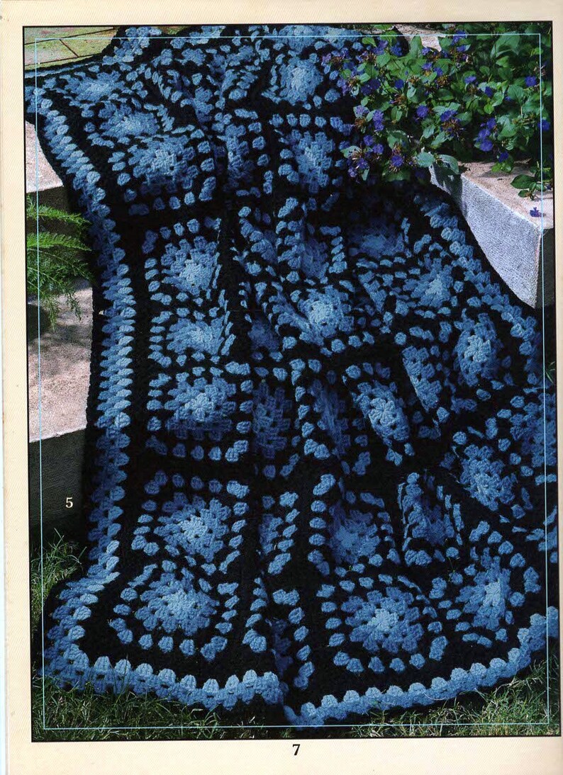 Grannies by Design 5 Crocheted Designs by Anne Halliday - Etsy