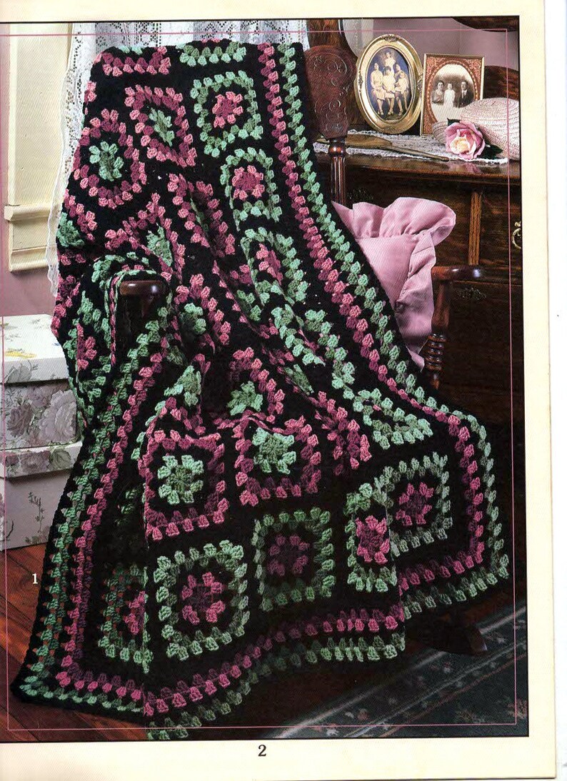 Grannies by Design 5 Crocheted Designs by Anne Halliday - Etsy
