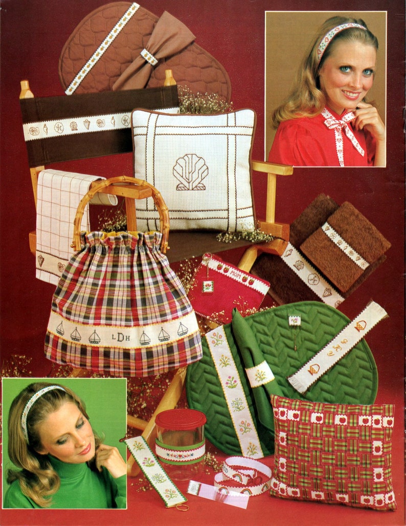 Linda Dennis' Primer Charted Designs Ribband Cross Stitch 70 Projects ...