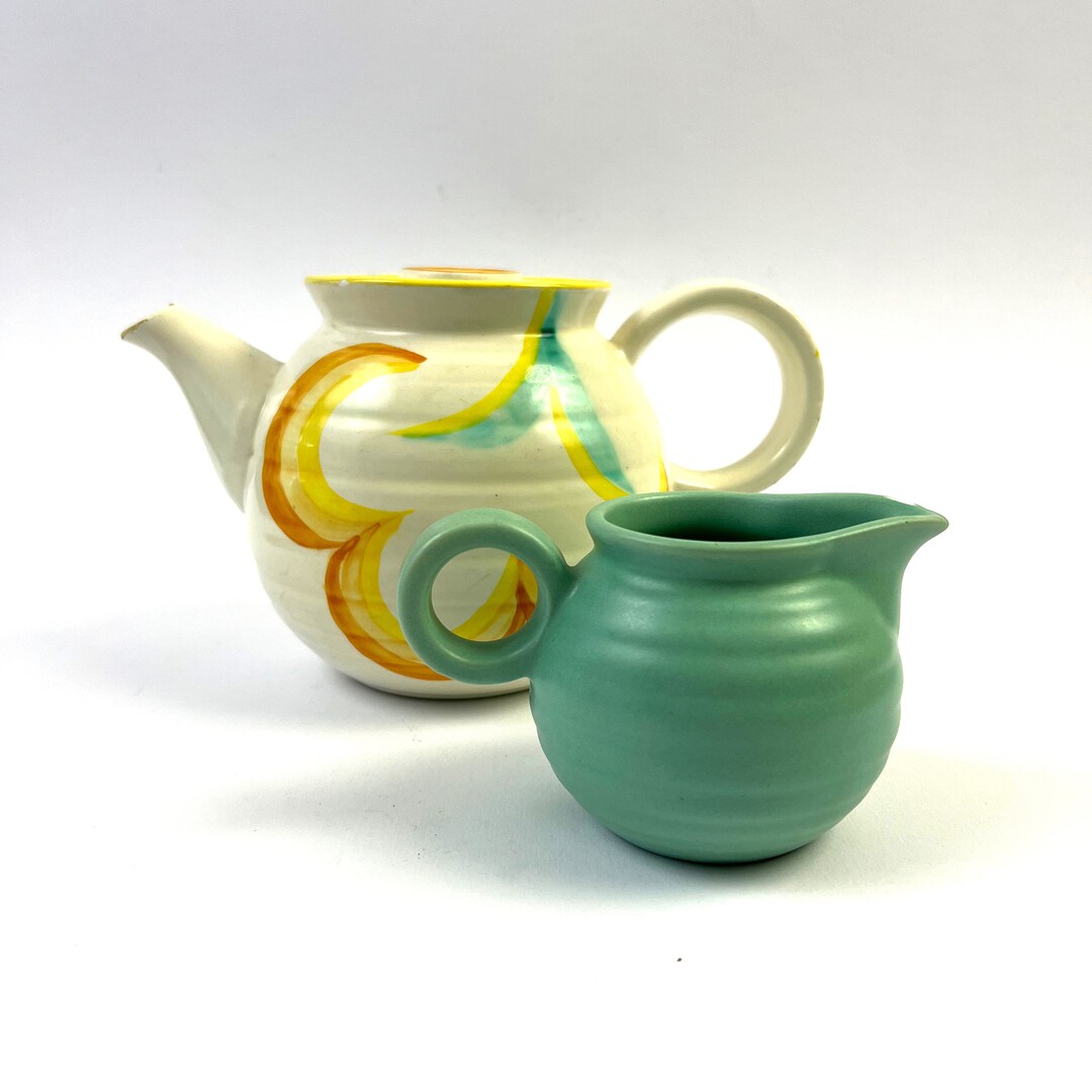 Eva Zeisel Schramberger Majolikafabrik 1 Qt. Teapot 3249 Schramberg ...