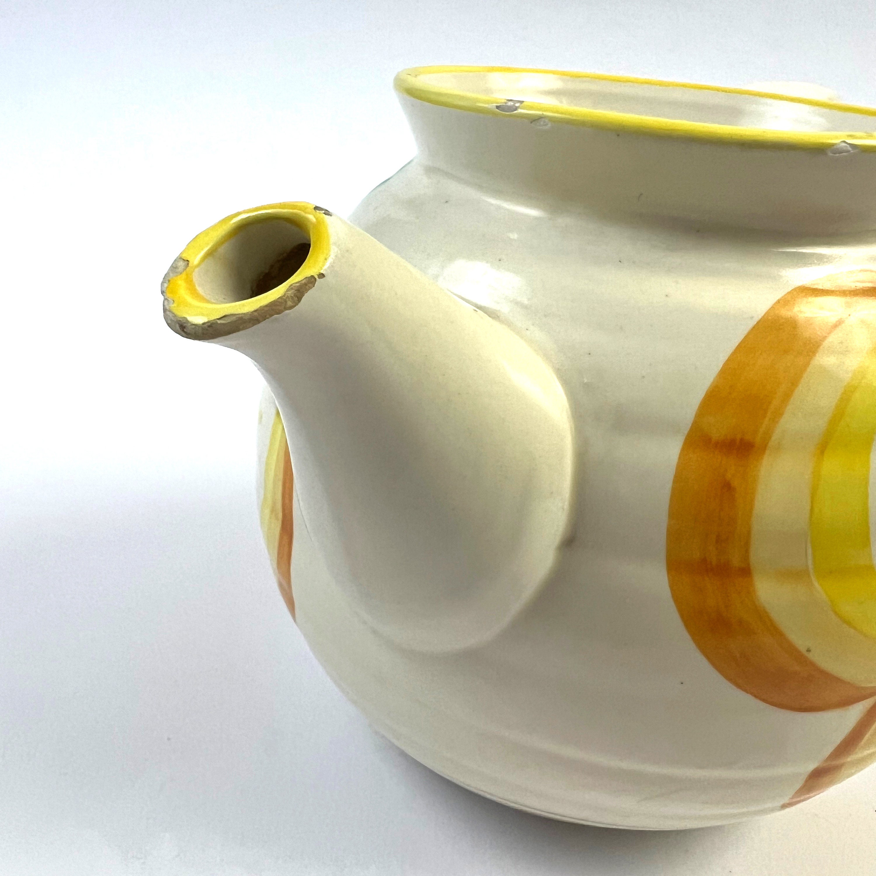 Eva Zeisel Schramberger Majolikafabrik 1 Qt. Teapot 3249 Schramberg ...