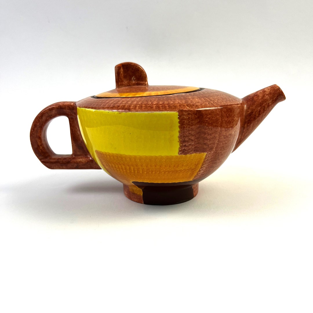 Eva Zeisel Schramberger Majolikafabrik 3211 1 Qt. Teapot Schramberg ...
