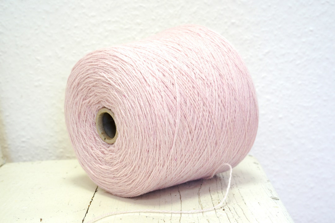 Light Pink New Zealand Wool, Fingering Yarn, 900g Cone - Etsy