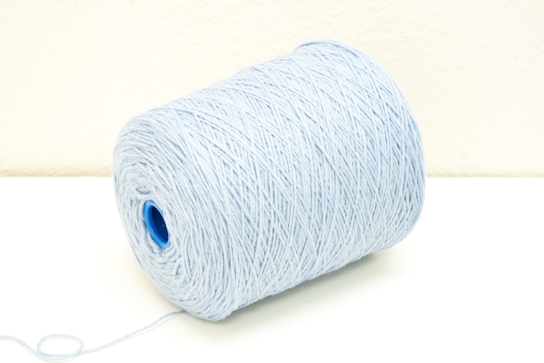 Blue Aran Wool Yarn: 100% New Zealand, 100g (136m) - Etsy