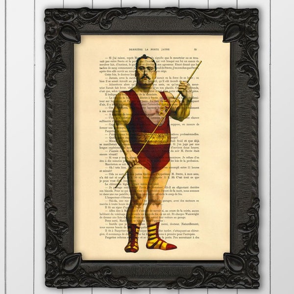 Circus Strongman - Etsy