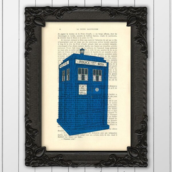 Tardis Wall Decal - Etsy