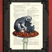 Rabbit Astronaut in Space Poster, Space Traveller Bunny Dictionary Art ...