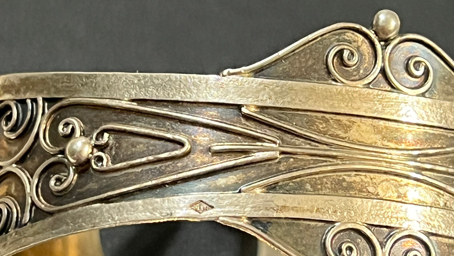 Rare ISLAMIC Arabic Middle Eastern Sterling Silver CRESCENT MOON ...