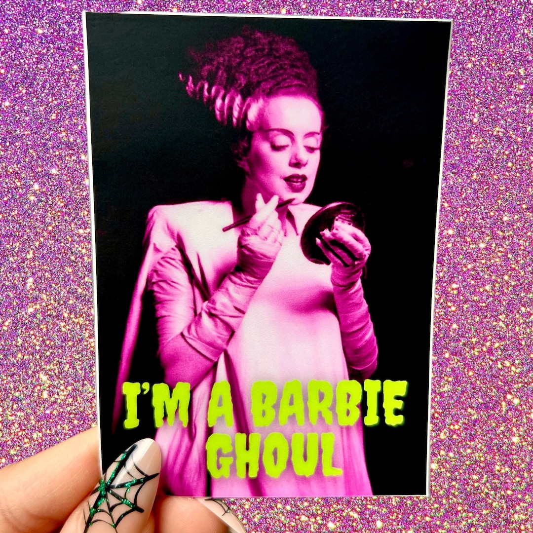 I'm a Barbie Ghoul Sticker 3x4 - Etsy
