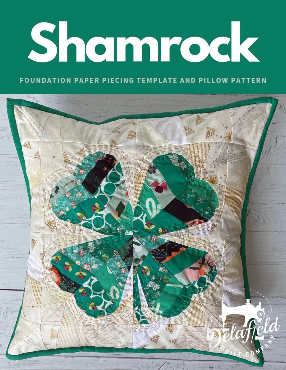 Shamrock - Foundation Paper Piecing Quilt Pattern - Digital Pattern - Etsy
