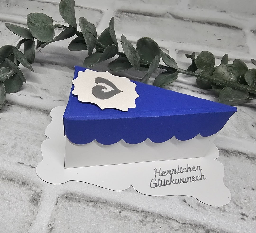 Gift Box, Mini Cake Slice, for Cash Gifts or Party Favors, Various ...