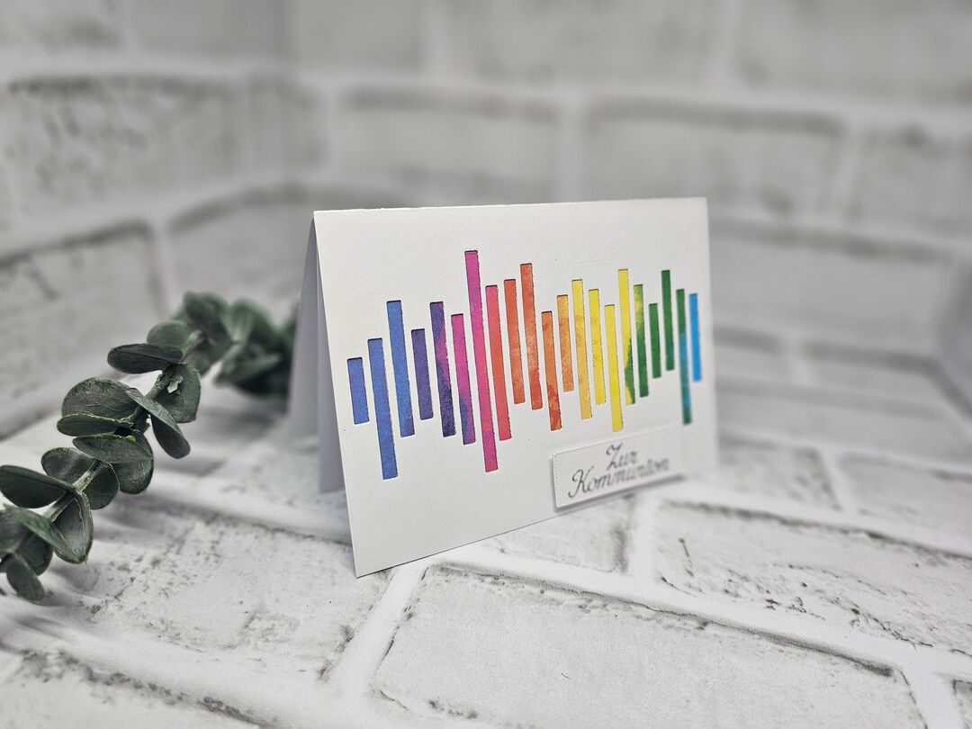 Rainbow Greeting Card for Communion, Confirmation, Baptism - Etsy