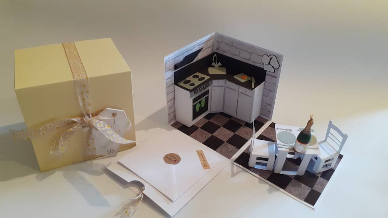 Geschenkbox Explosionsbox Magic Box KÜCHE - Etsy.de