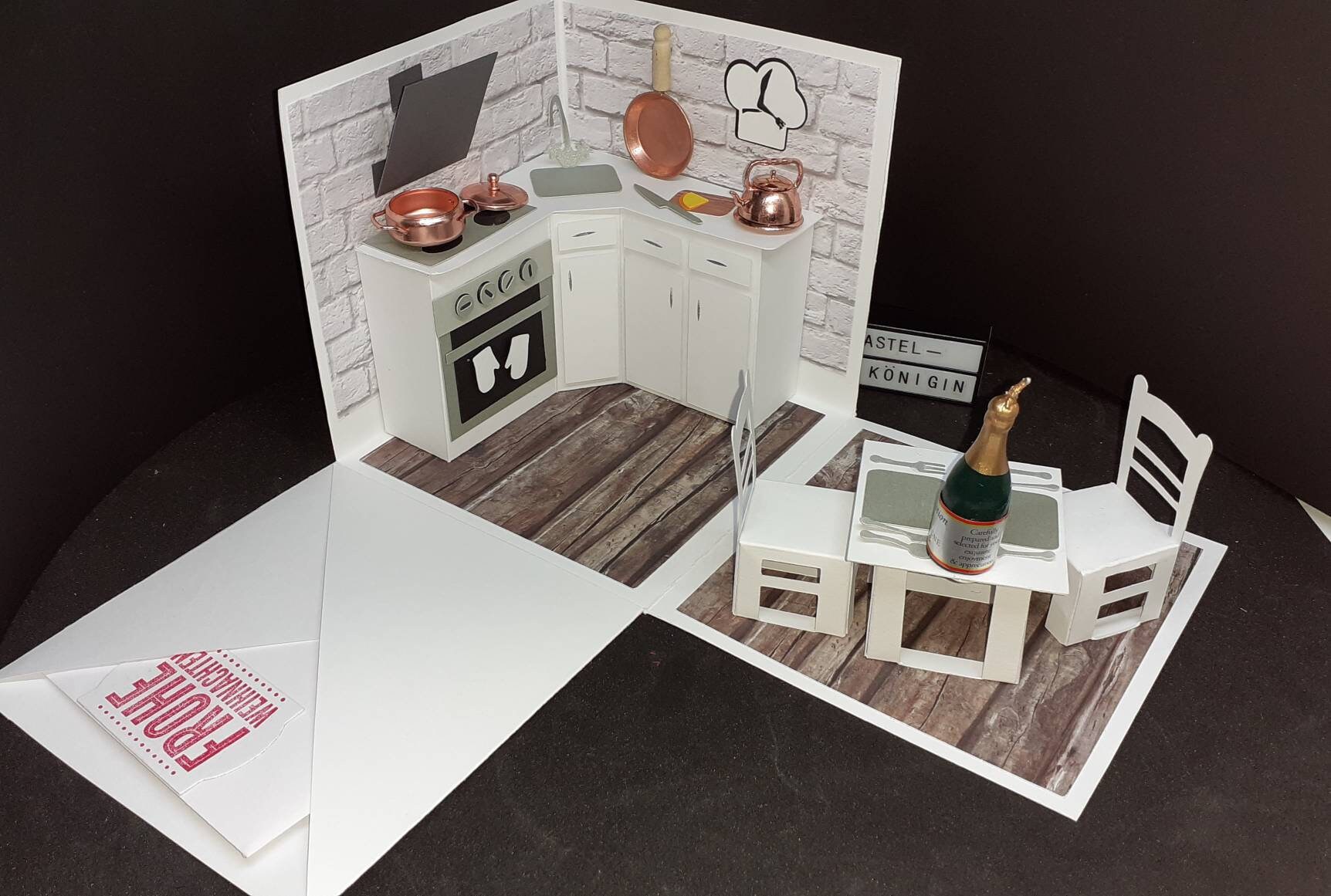 Geschenkbox Explosionsbox Magic Box KÜCHE - Etsy.de