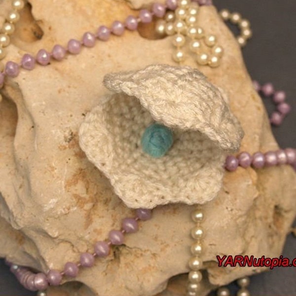 Crochet Clam - Etsy