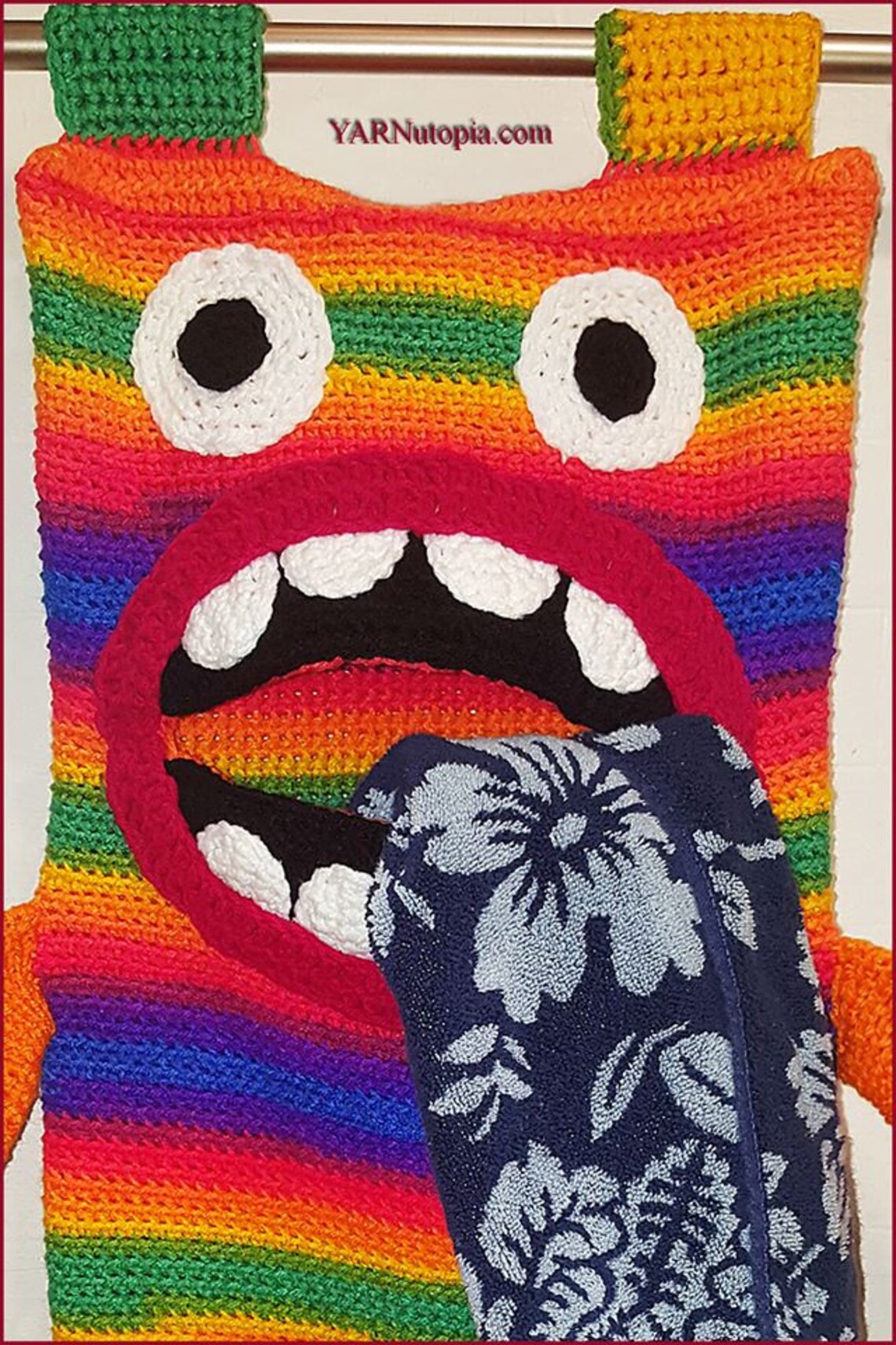 DIGITAL DOWNLOAD: PDF Crochet Pattern for the Munching Monster | Etsy