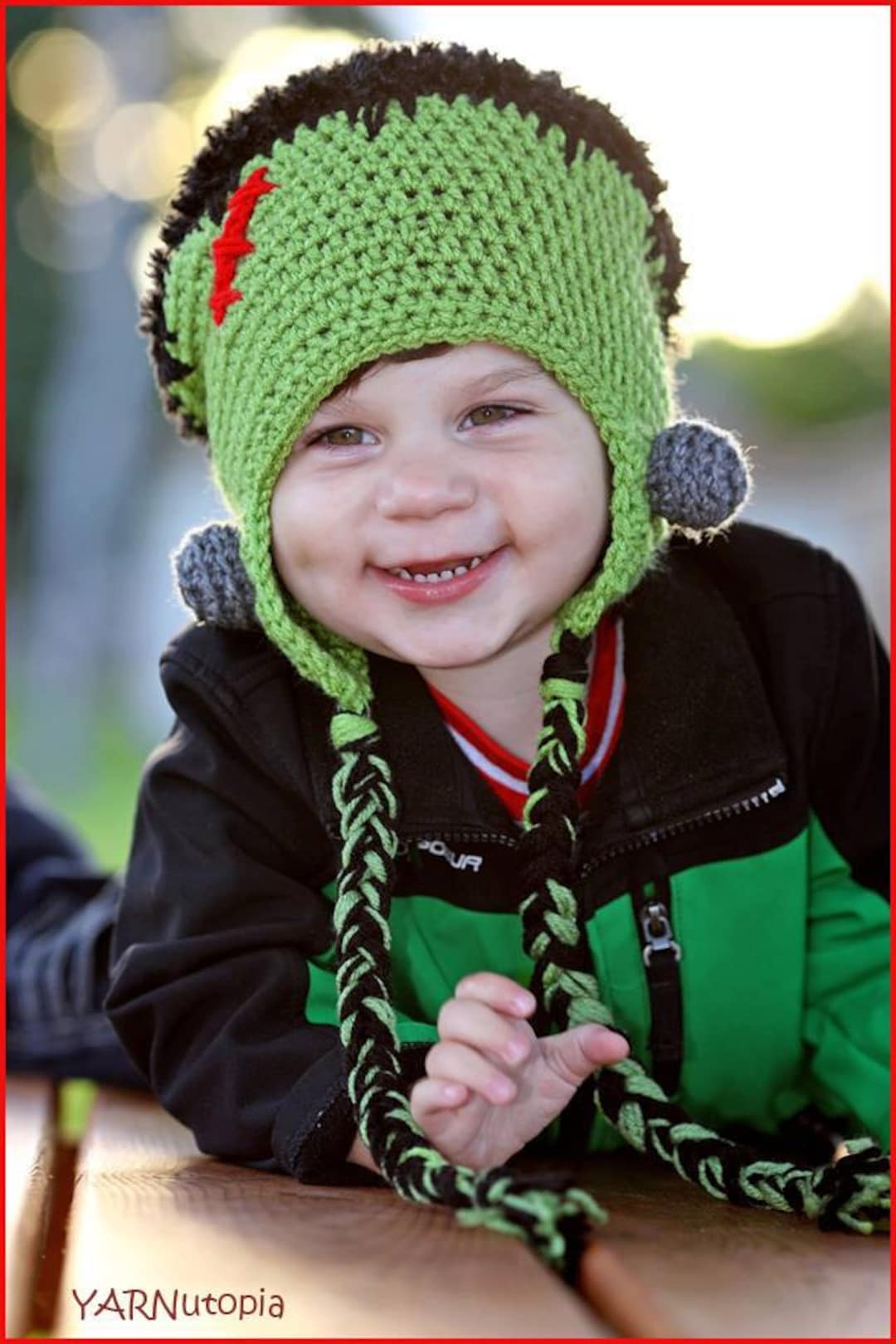 DIGITAL DOWNLOAD: Crochet Pattern for Franky Frankenstein Halloween ...