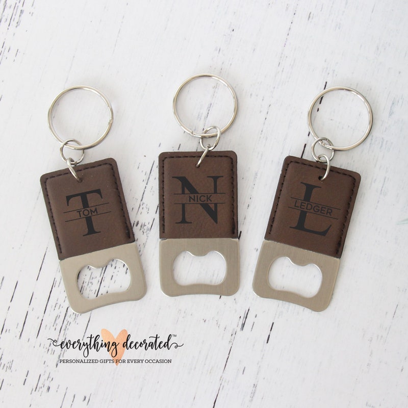 Personalized Bottle Openers Keychain - Etsy