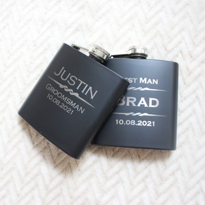 Groomsmen Gift Groomsmen Flasks Groomsmen Gifts - Etsy
