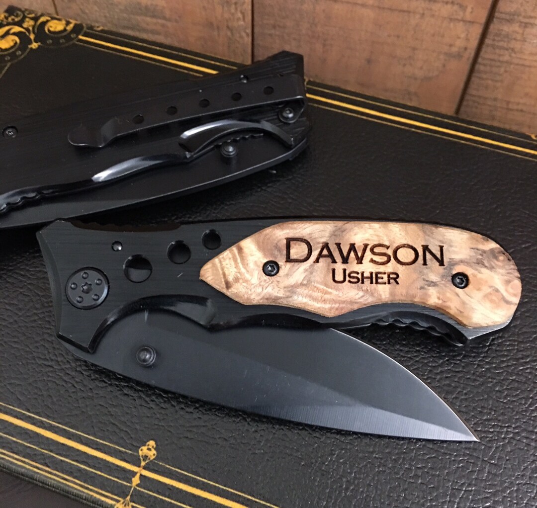 Usher Gifts, Gifts for Ushers, Will You Be Our Usher, Pocket Knife ...