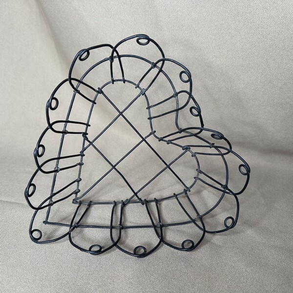 Wire Heart Basket - Etsy