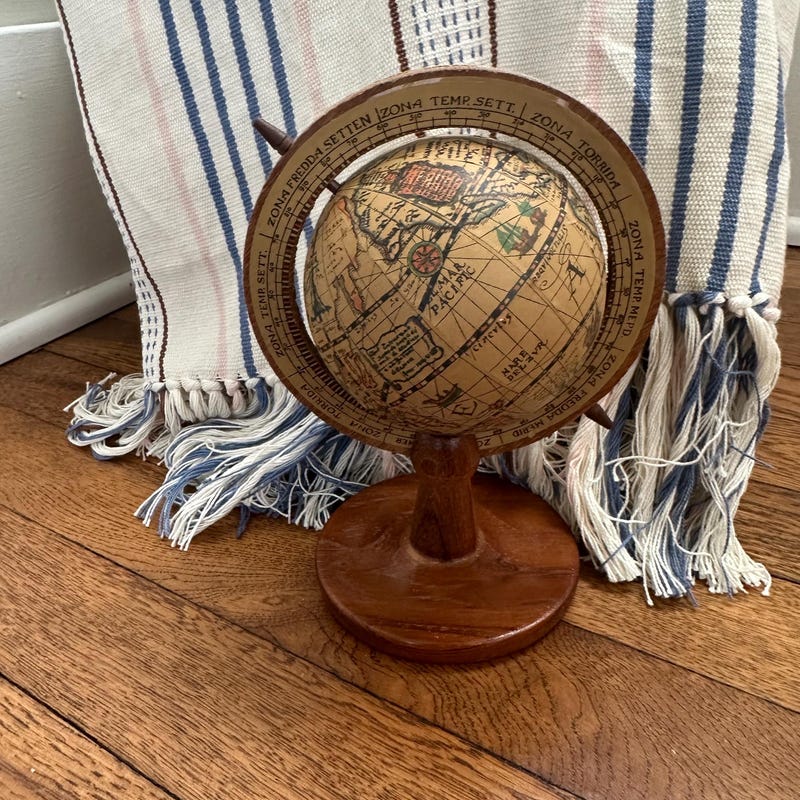 Wooden Globe - Etsy