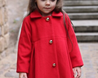 Girls Winter Coat | Etsy